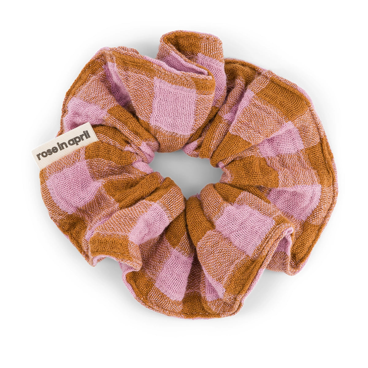 Scrunchie Gingham Check | Women's accessories | Rose in April